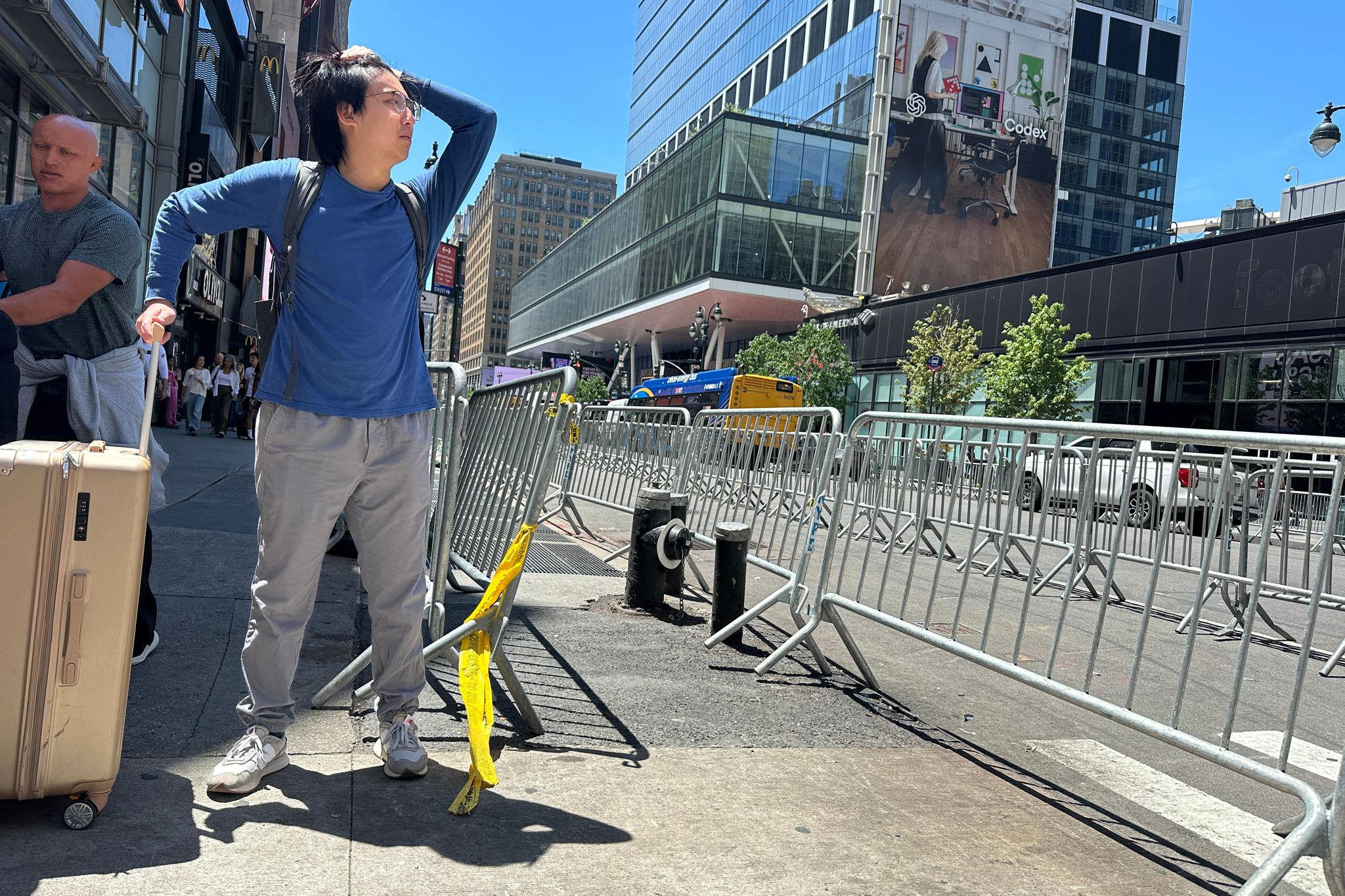 NYC imposes stringent security as Trump becomes 1st sitting US ...