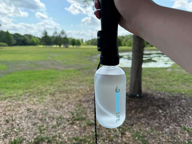 Breeze Life Rechargeable Misting Sun Umbrella with Fan review