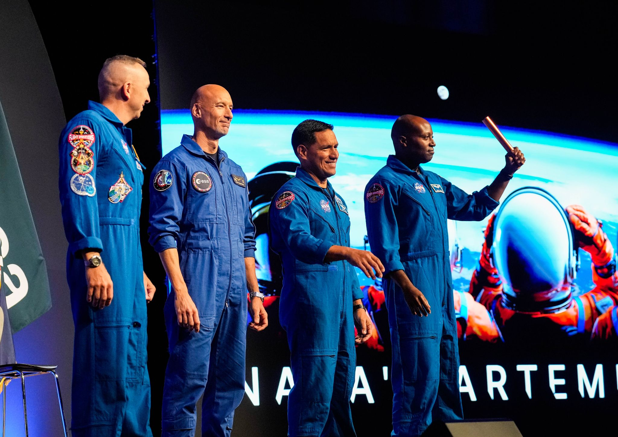 NASA unveils Artemis III astronauts for moon-lander test mission