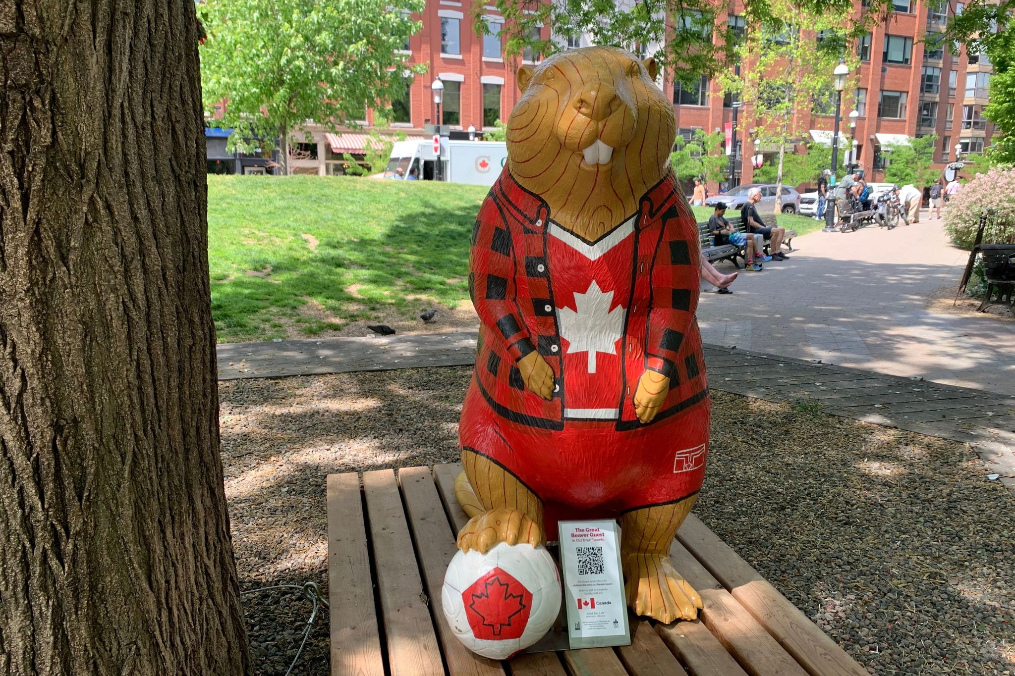 Join the beaver hunt: Toronto neighborhood offers unique World Cup ...