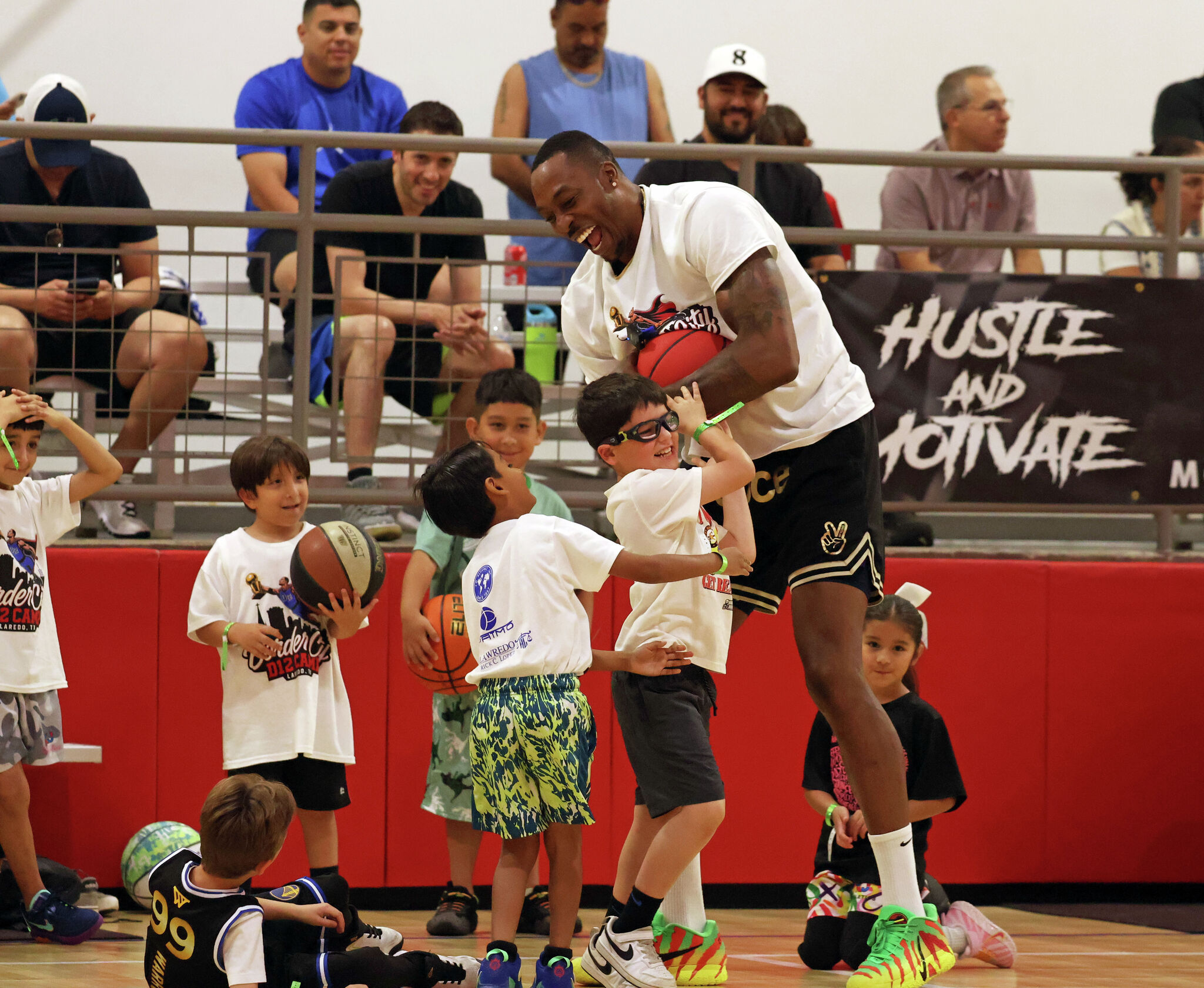 Photos: Dwight Howard visits Laredo's Border City Sportsplex