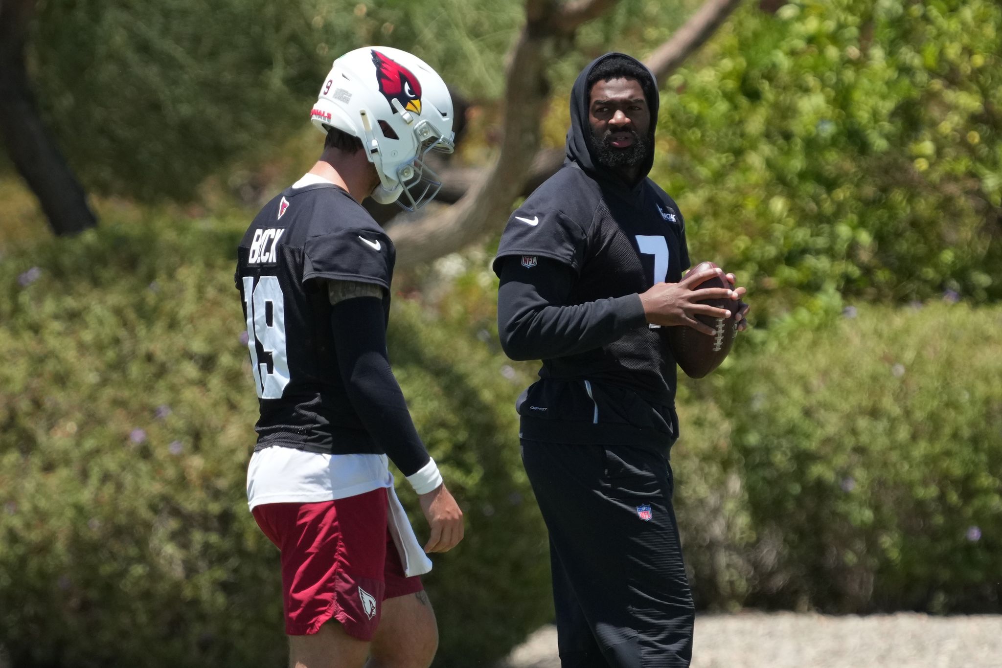 Rookie QB Carson Beck hard at work for Arizona Cardinals in prep for ...