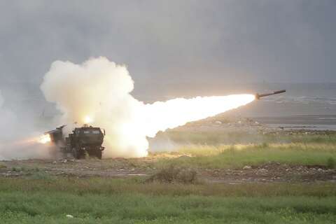 Taiwan fires rockets in China's direction from a US-supplied mobile ...