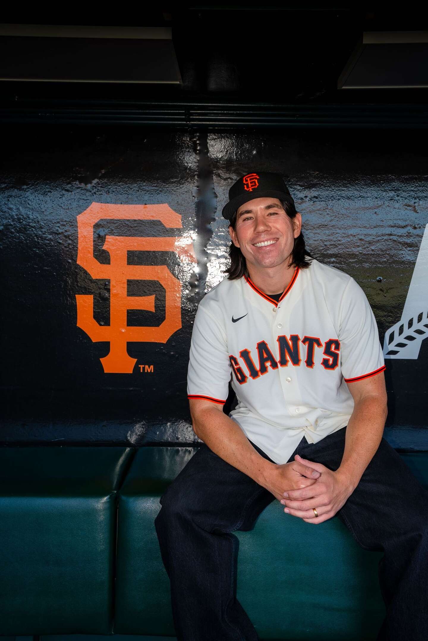 Throwing first pitch completes circle for DJ, S.F. sports fan Gryffin