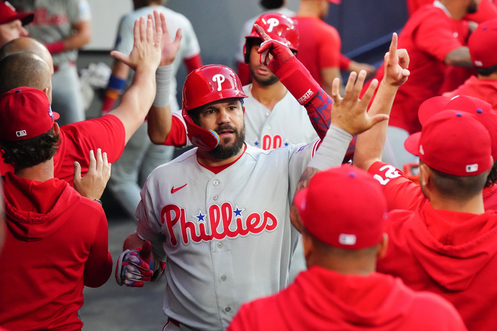 Schwarber hits 24th home run, Bohm and Harper also go deep as Phillies ...