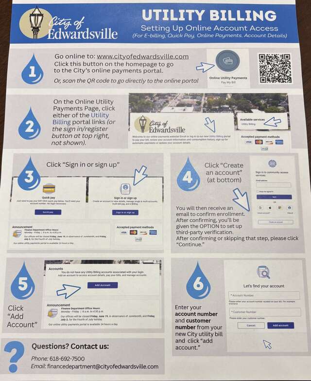 Edwardsville launches new utility billing software system