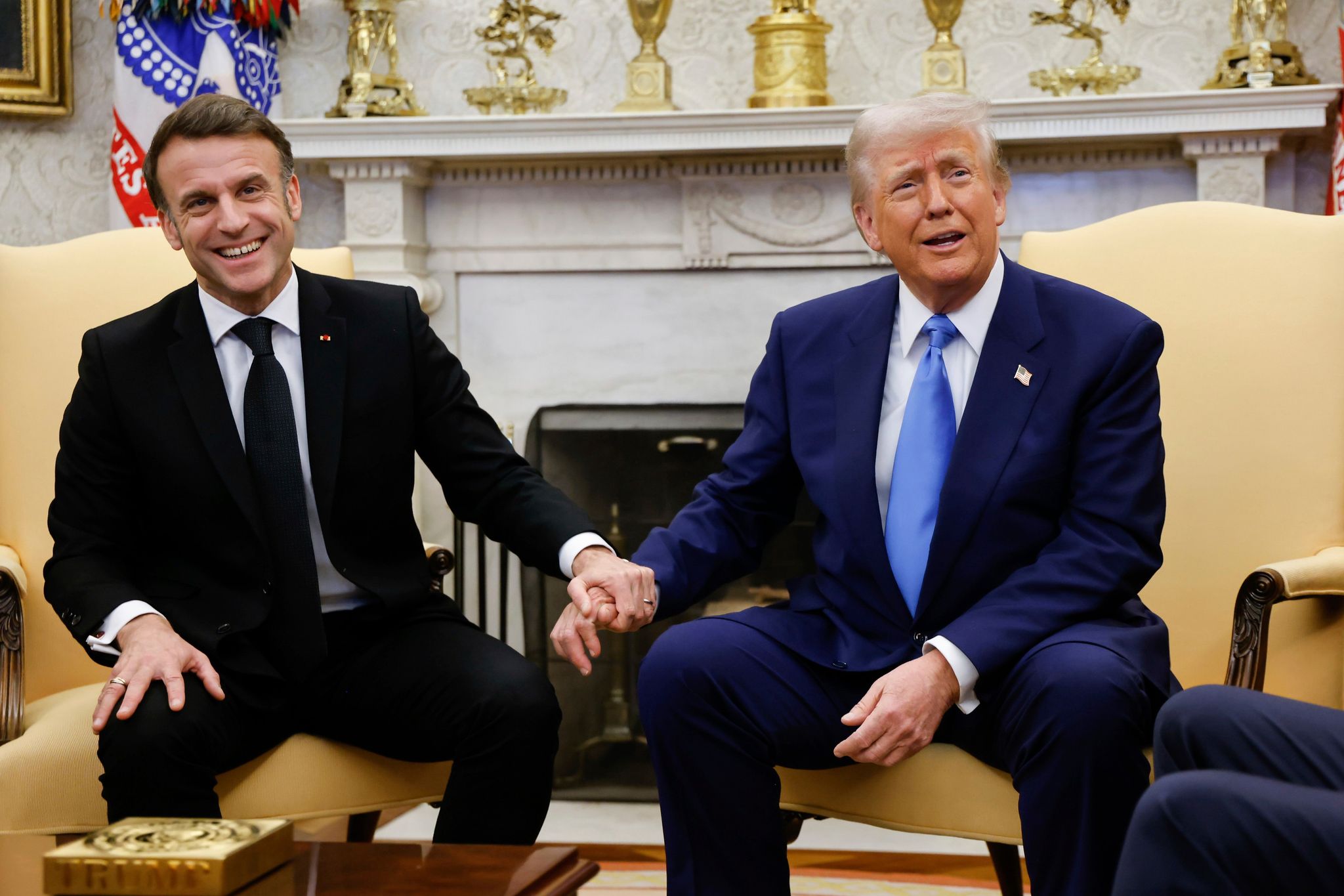 Trump and Macron will meet over dinner at Versailles palace after G7 ...