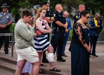 Police arrest a suspect in a shooting at an Ohio festival that wounded 12