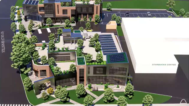 Wellness center, rooftop dining proposed for Fairfield's Dolan' Corner