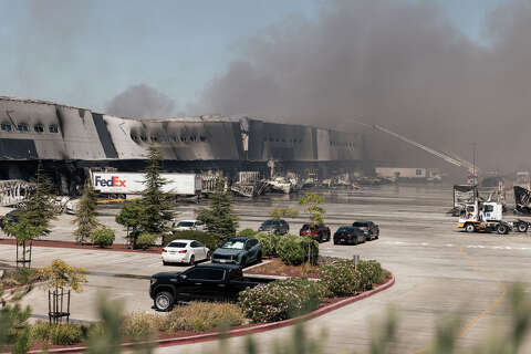 Tracy warehouse fire among largest of its kind, officials say