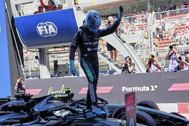 Russell takes pole at Barcelona GP with F1 leader Antonelli third ...