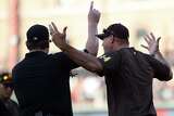 San Diego's Bogaerts hit on the helmet by a pitch, then Baltimore's ...
