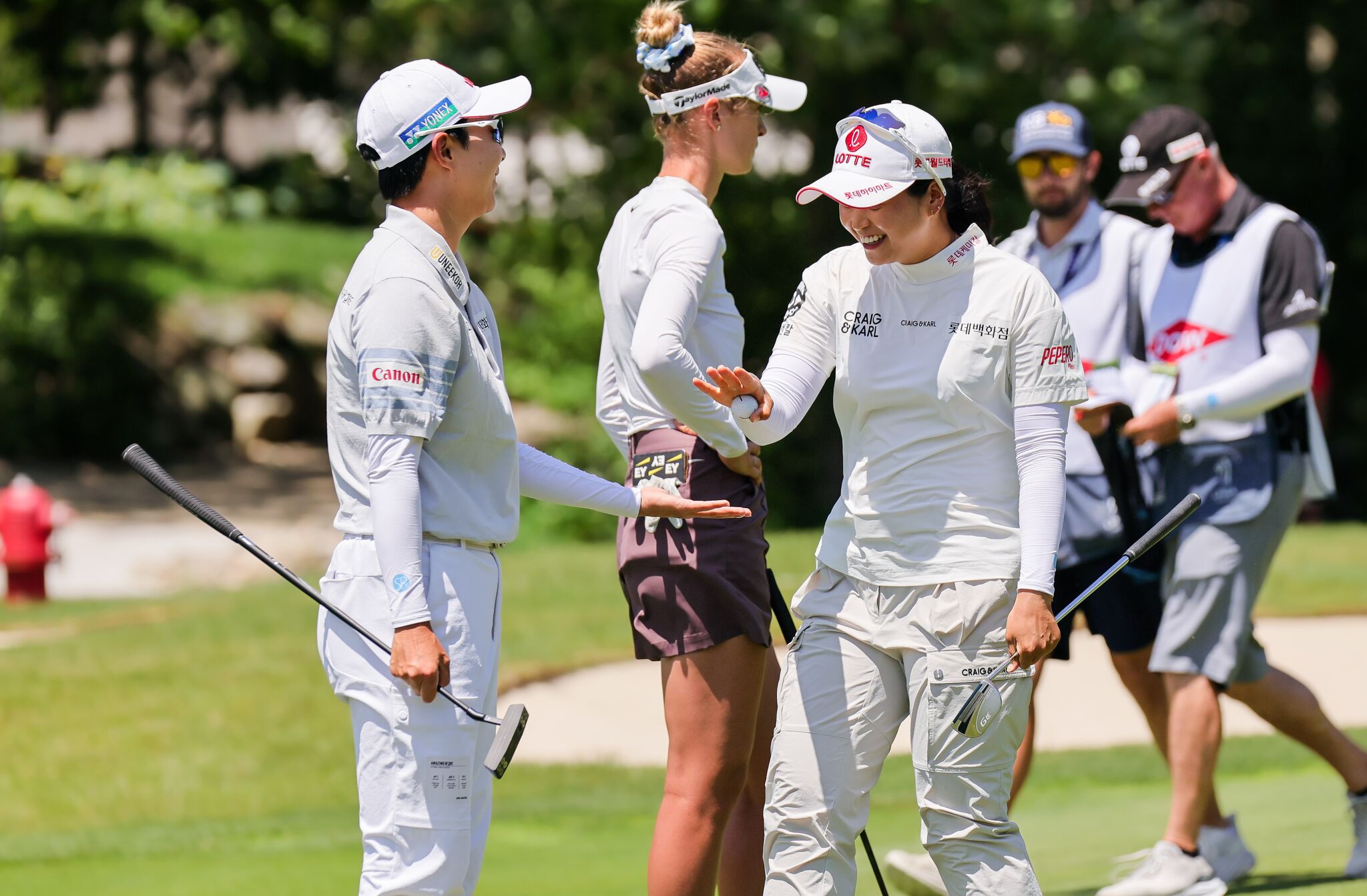 Kim & Choi lead Dow Championship heading into Sunday