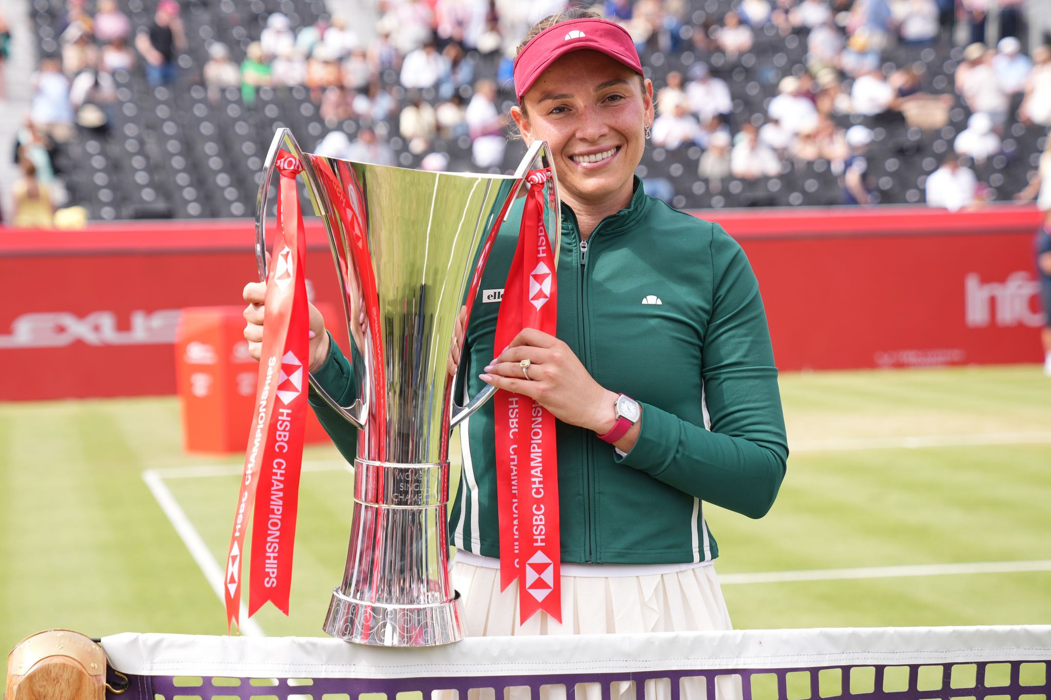 Vekic wins Queen's Club final in straight sets to deny dream title for ...