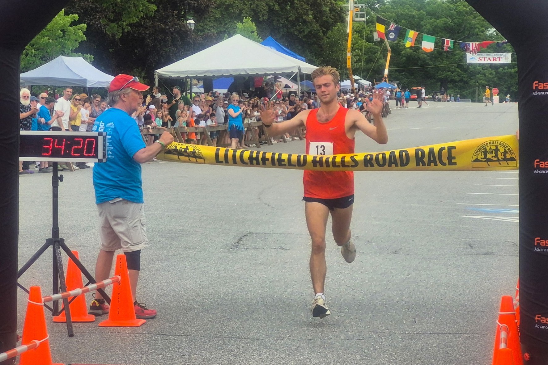 Wolcott's Nick Bendtsen wins Litchfield Hills Road Race in debut