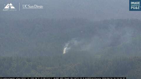 Santa Cruz Co.: Small Fire Breaks Out Off Highway 9 In Santa Cruz Mountains