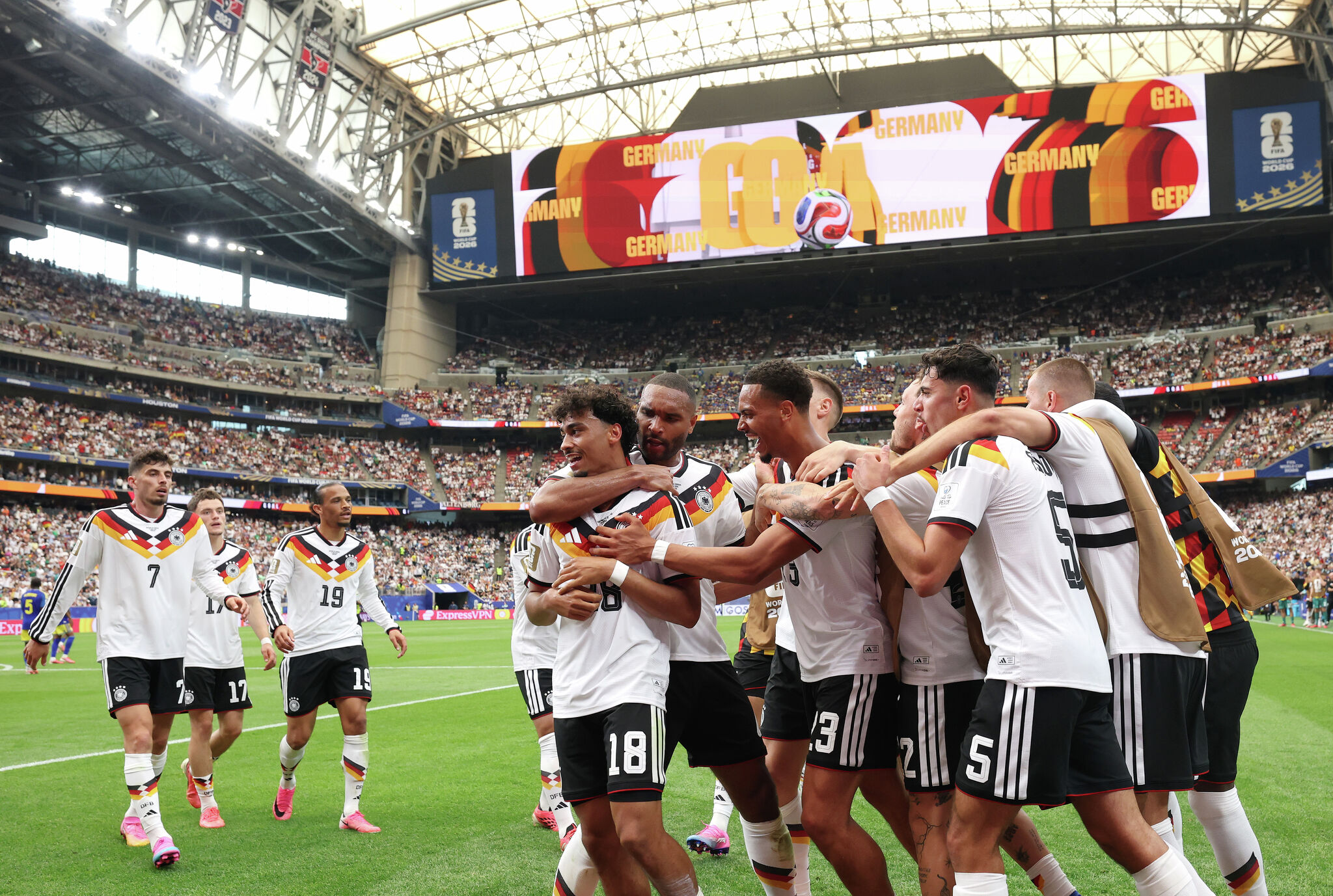 World Cup travers have been marveling at Houston's NRG stadium