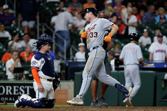 Tigers' Colt Keith rediscovers power stroke with 3-homer game in Houston