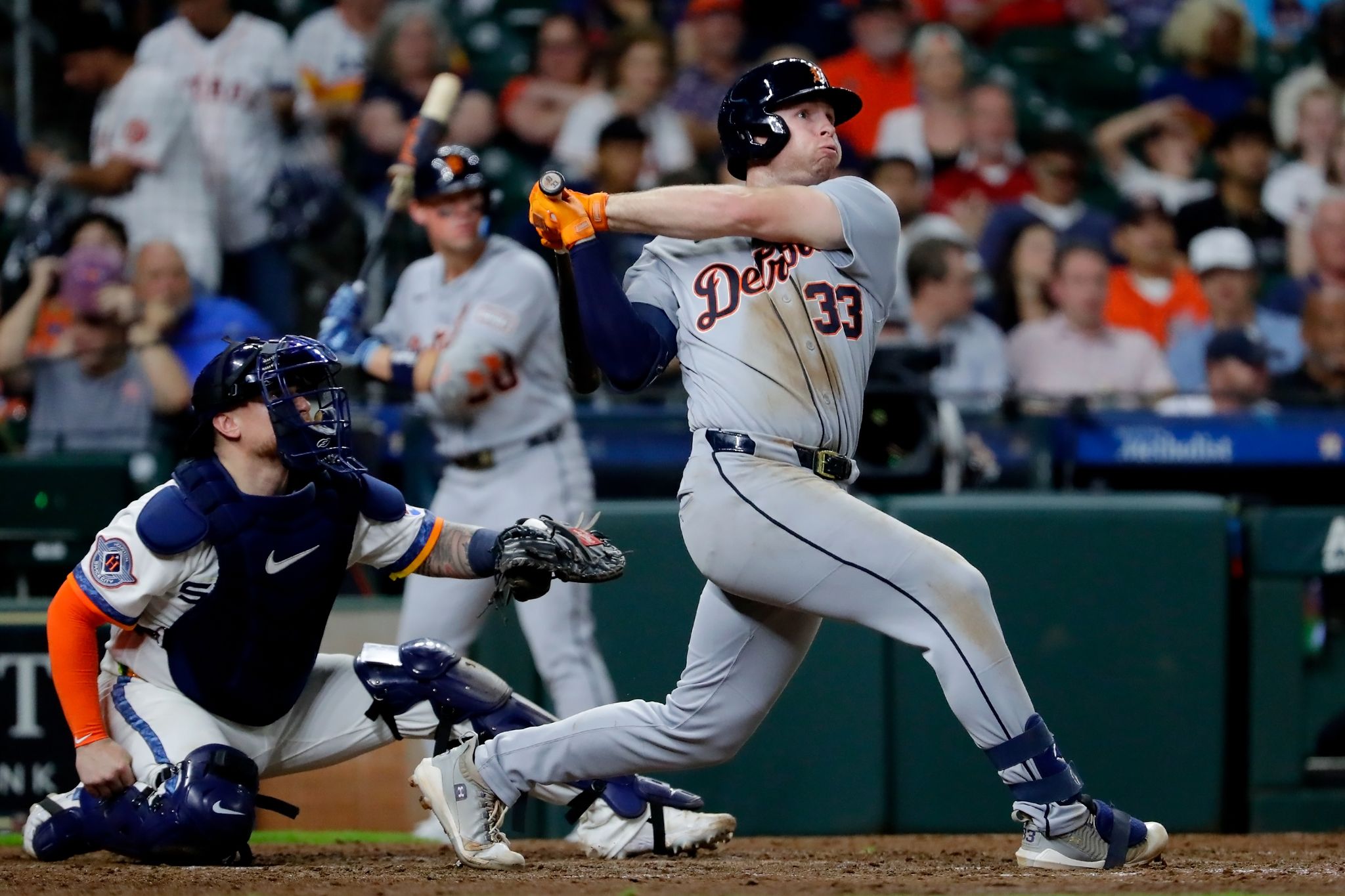 Tigers' Colt Keith rediscovers power stroke with 3-homer game in Houston