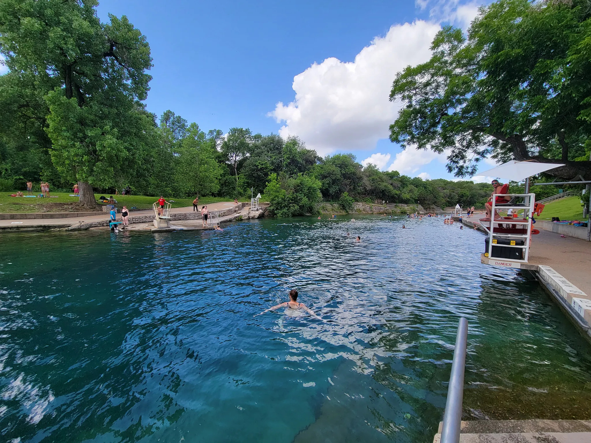 Austin's Barton Springs Pool closed after flash floods, rainfall