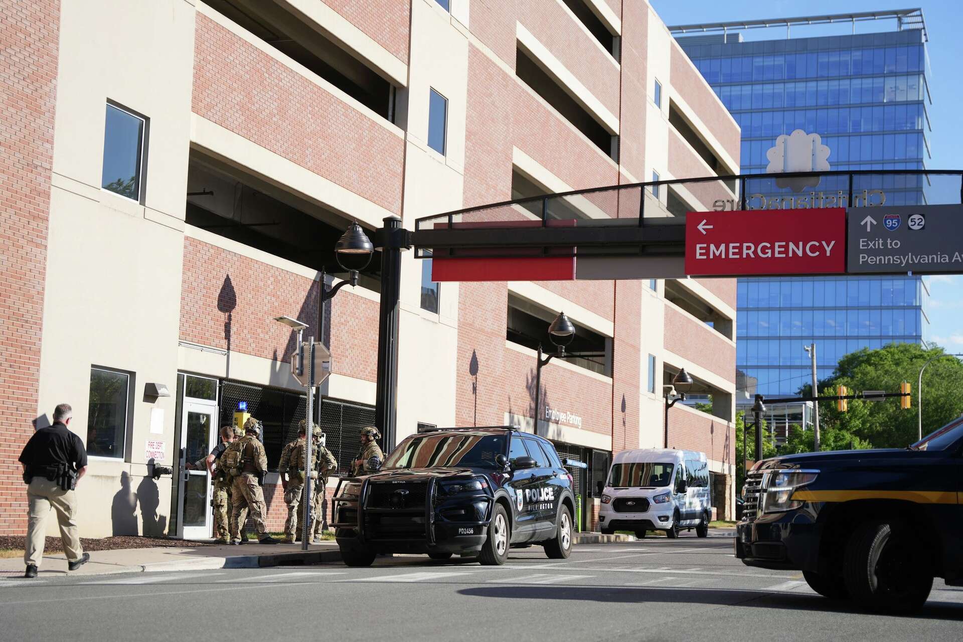 Delaware hospital locked down after 2 people are shot inside