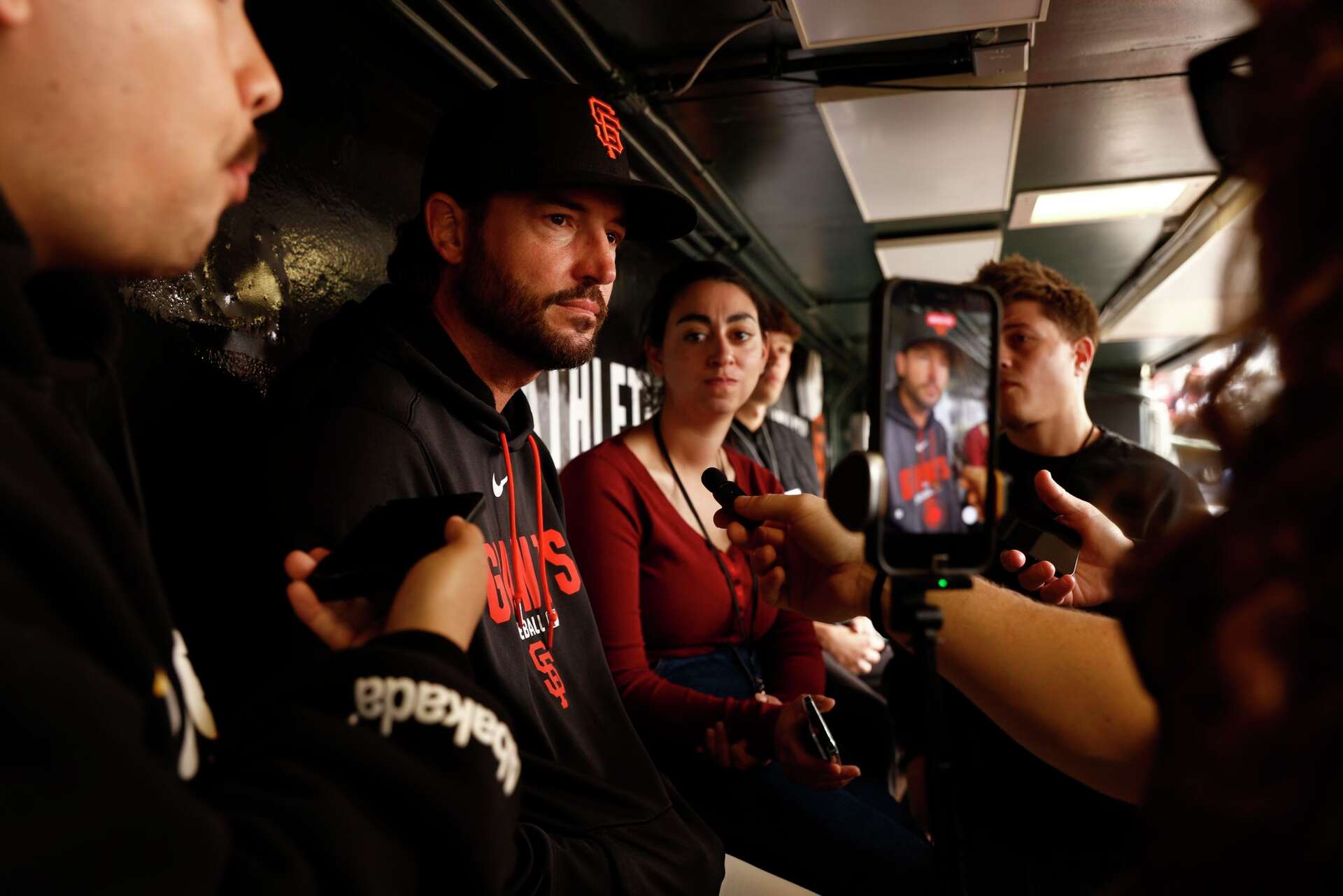 Giants manager Vitello keeping head down after pitchers’ Pride protest