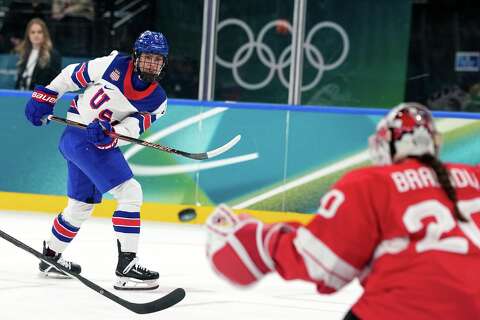 The Vancouver Goldeneyes select U.S. Olympian Caroline Harvey with the ...