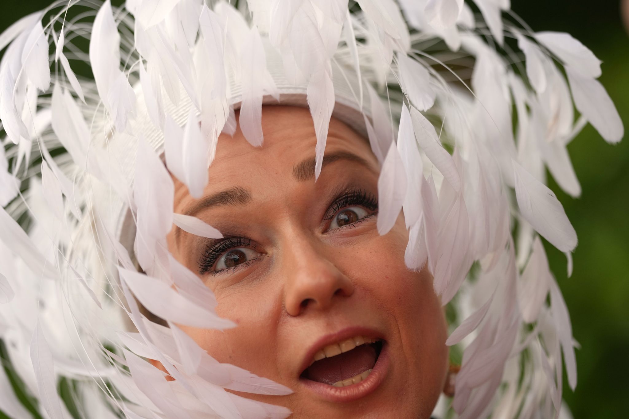 Creative and colorful hats steal the show at the Royal Ascot horse ...