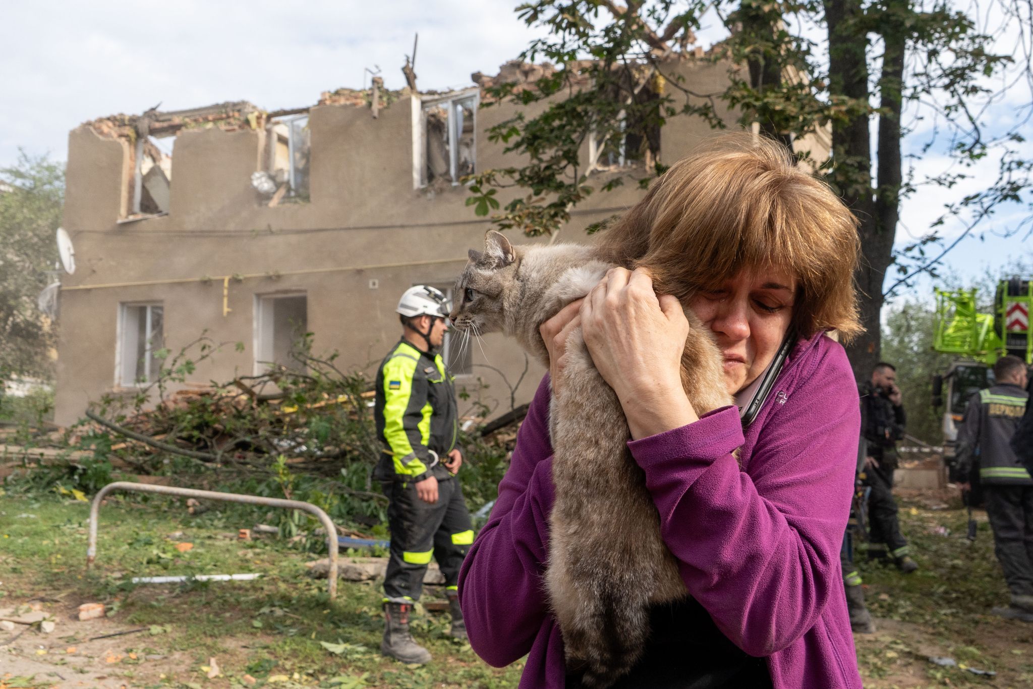 A Russian drone strike in Ukraine kills 3 from one family, including a ...