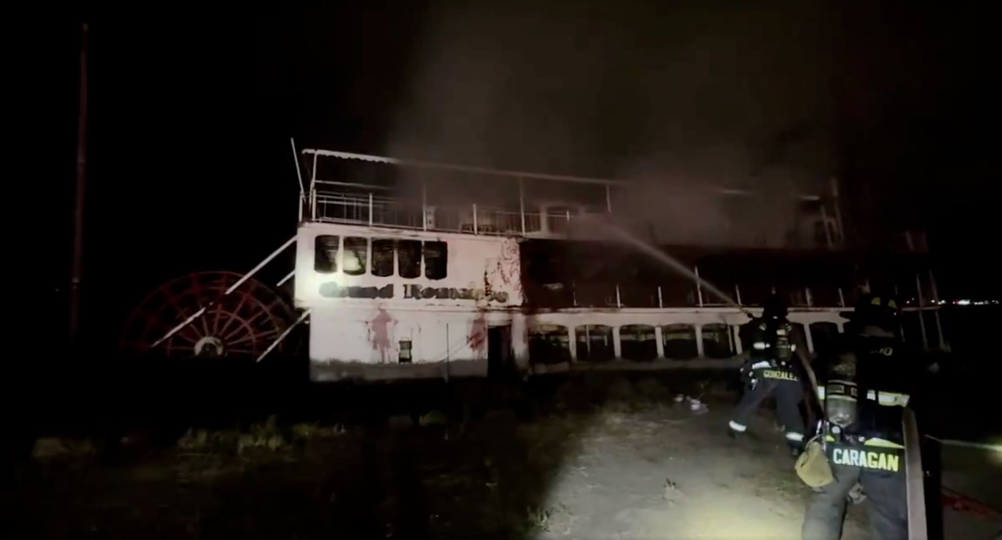 Vallejo: Firefighters Extinguish Fire On Abandoned "Grand Romance ...