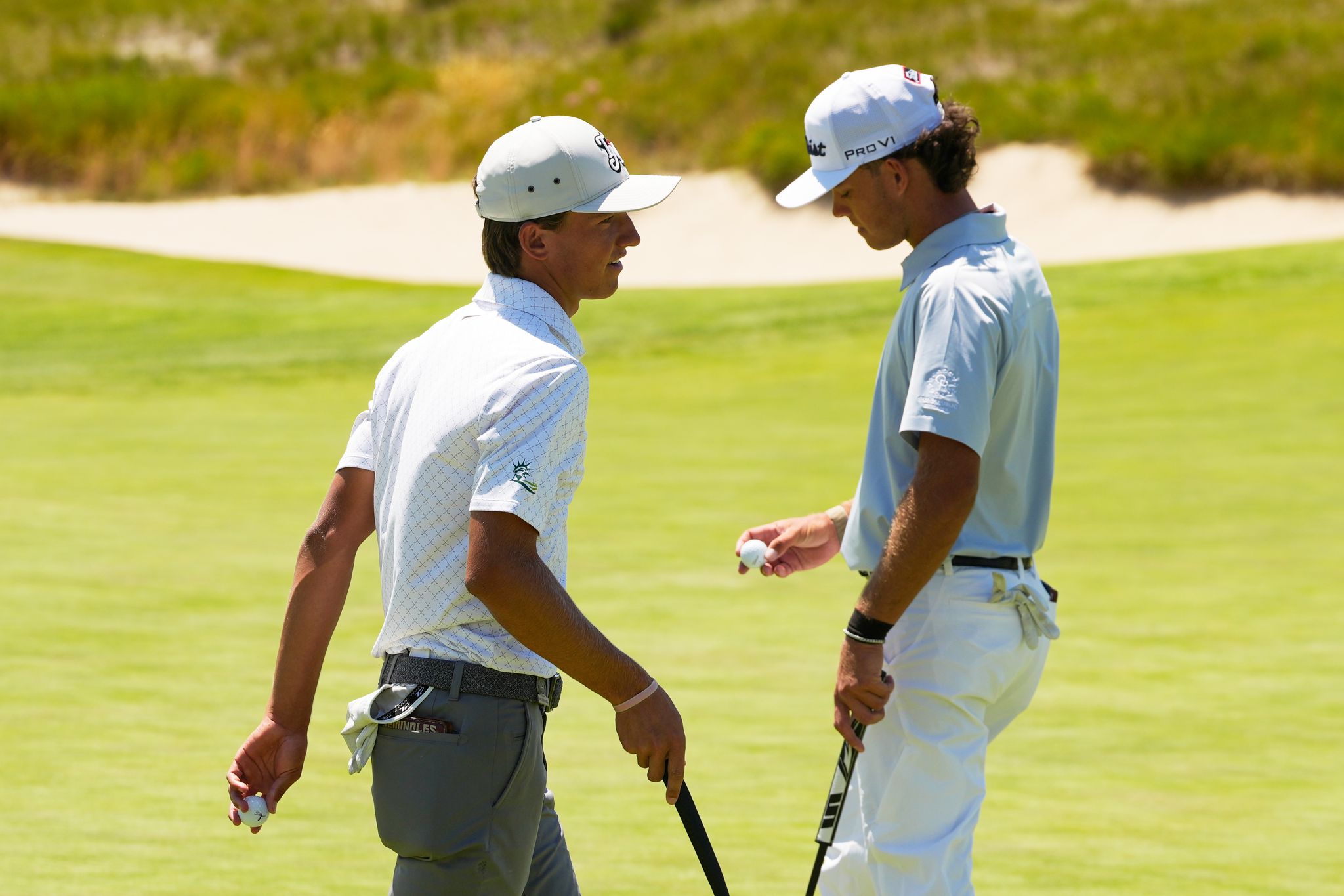 Amateur stars Russell and Koivun play together in the US Open's 'future ...