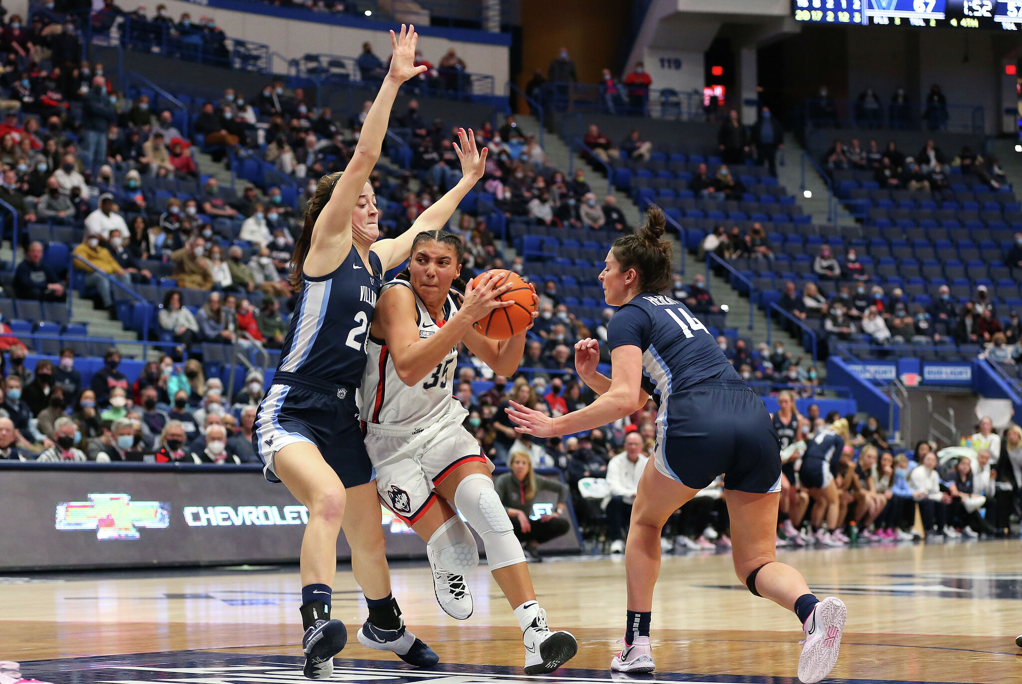 Azzi Fudd on moving past Big East rivalry with Maddy Siegrist