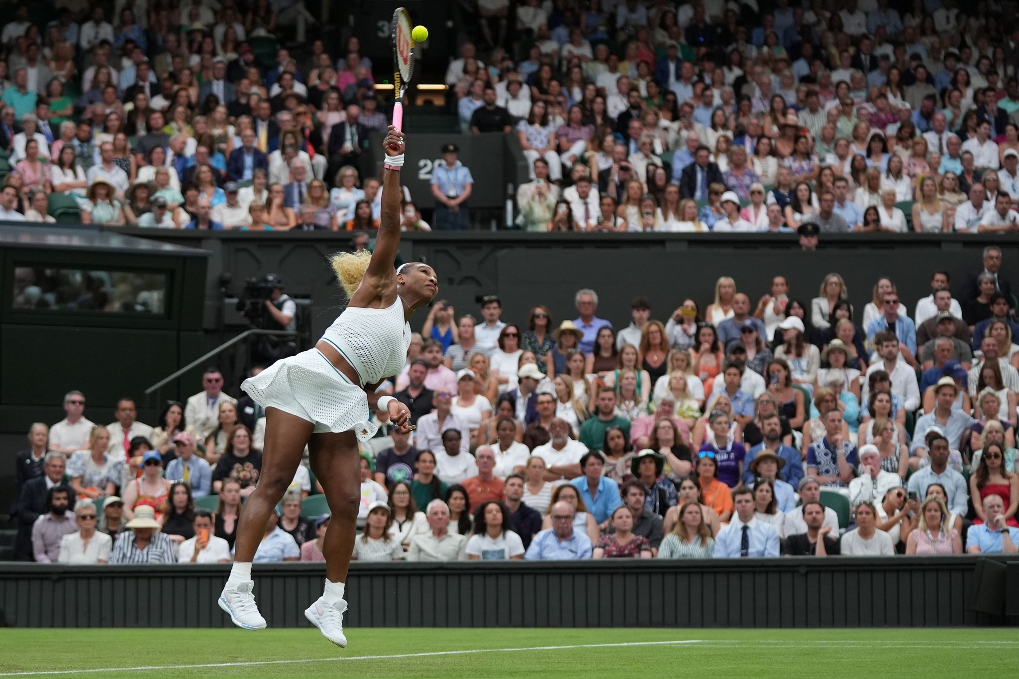 Serena Williams’ singles return sets ratings record for 1st-round ...