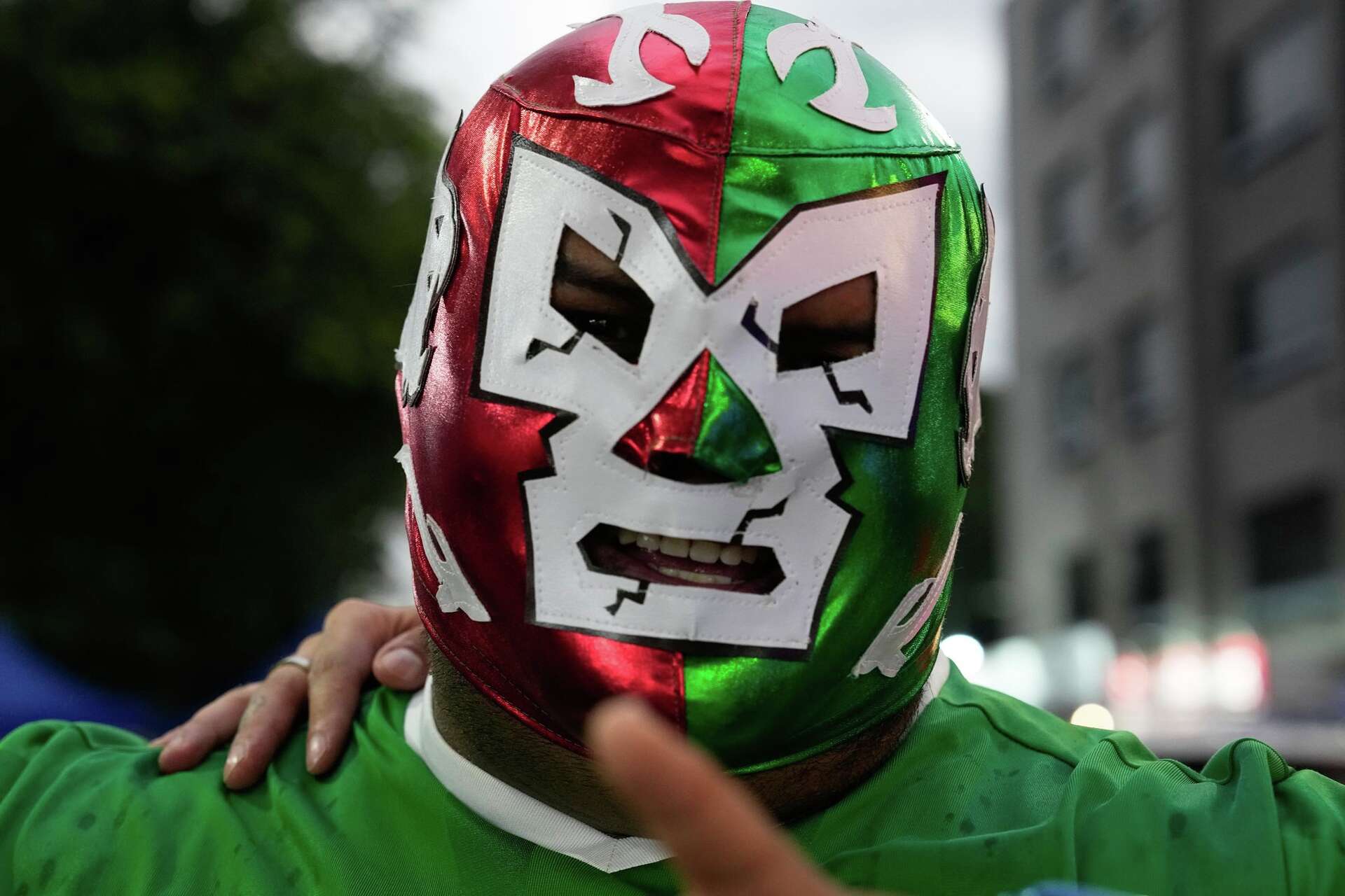 Masked wrestlers flood Mexico’s World Cup streets as fans embrace lucha ...