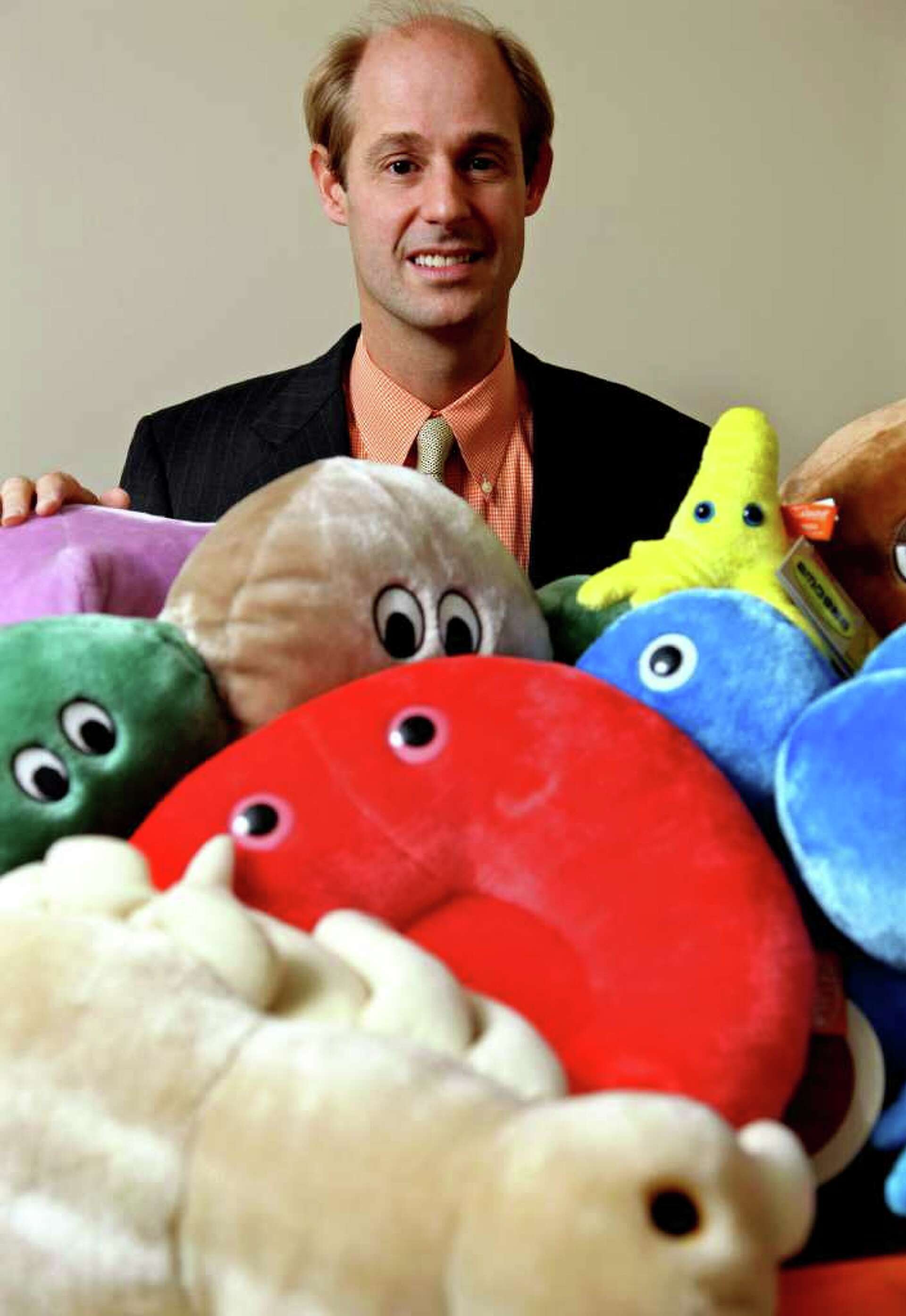 Greenwich native's stuffed germ toys catching on