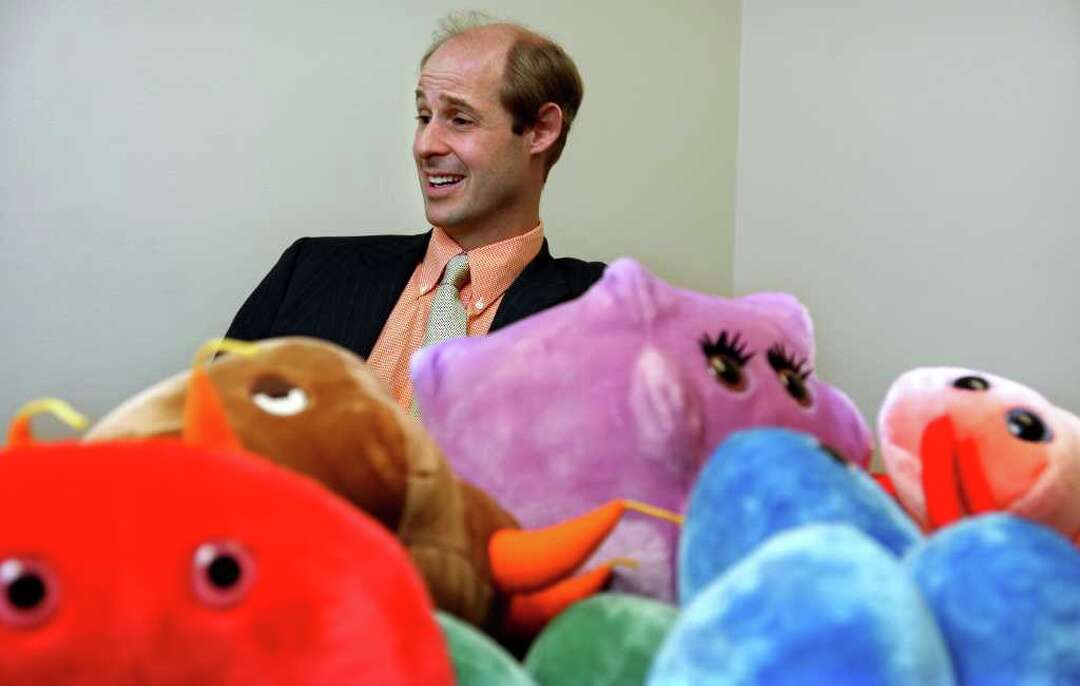 Greenwich native's stuffed germ toys catching on