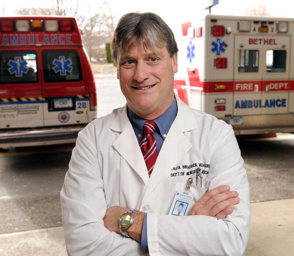 Broderick sees community as a place to help and heal