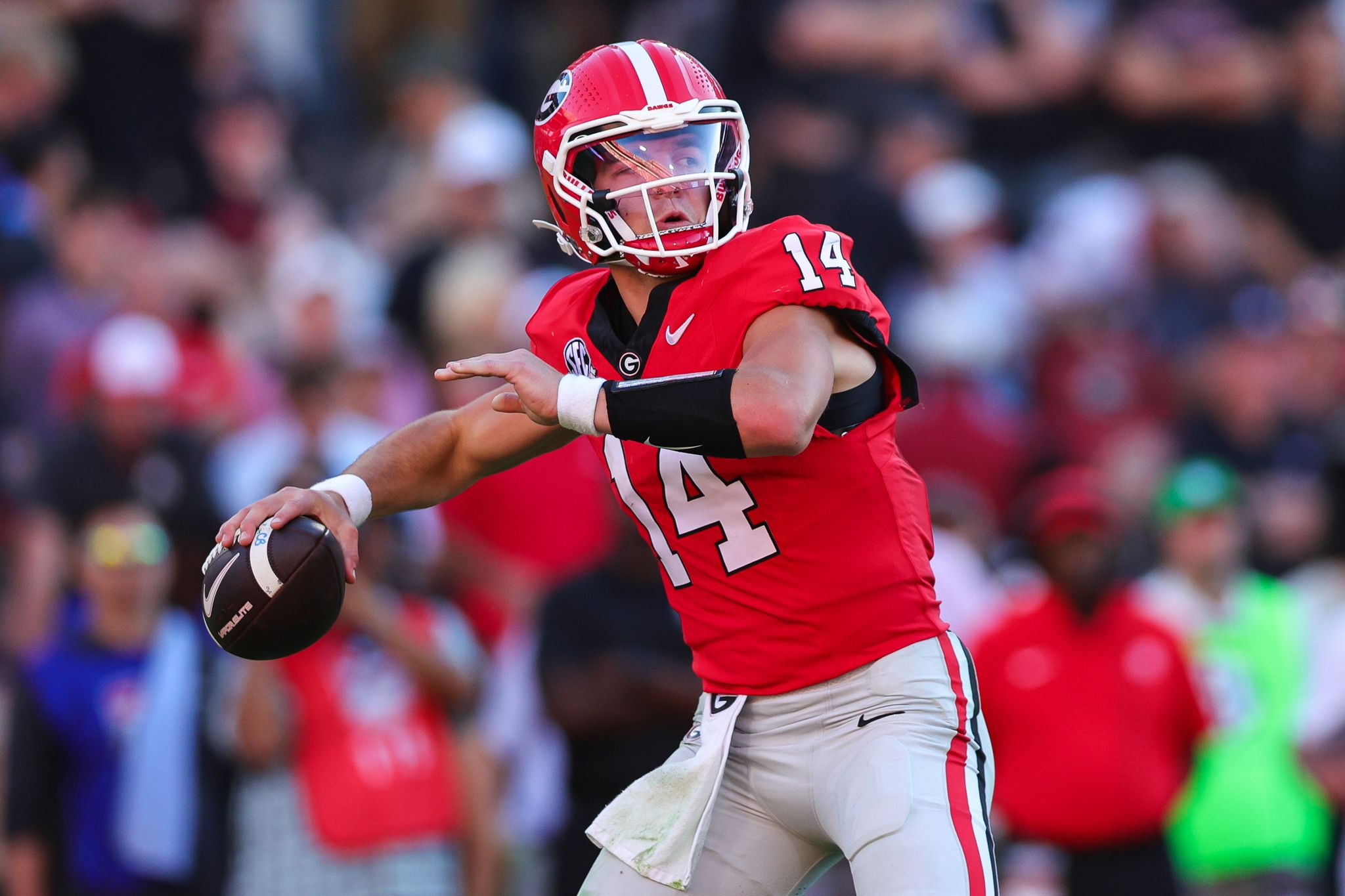 Georgia's Gunner Stockton puts up big numbers, and a trip to Alabama ...