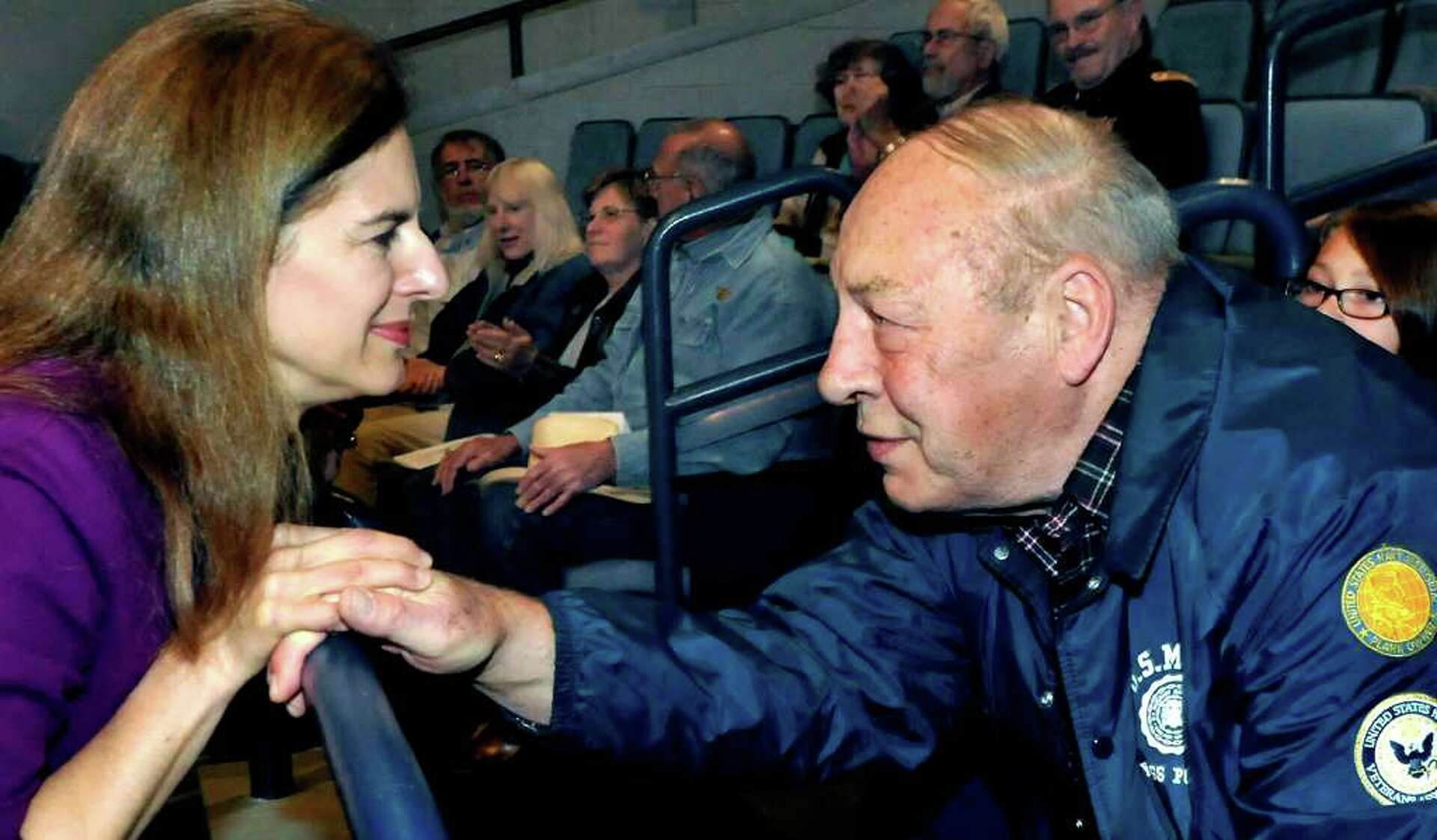 Bysiewicz' ceremonies for veterans criticized, praised