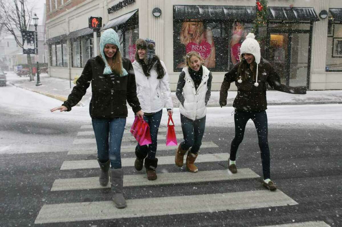 Near-blizzard conditions cripple Greater Danbury area