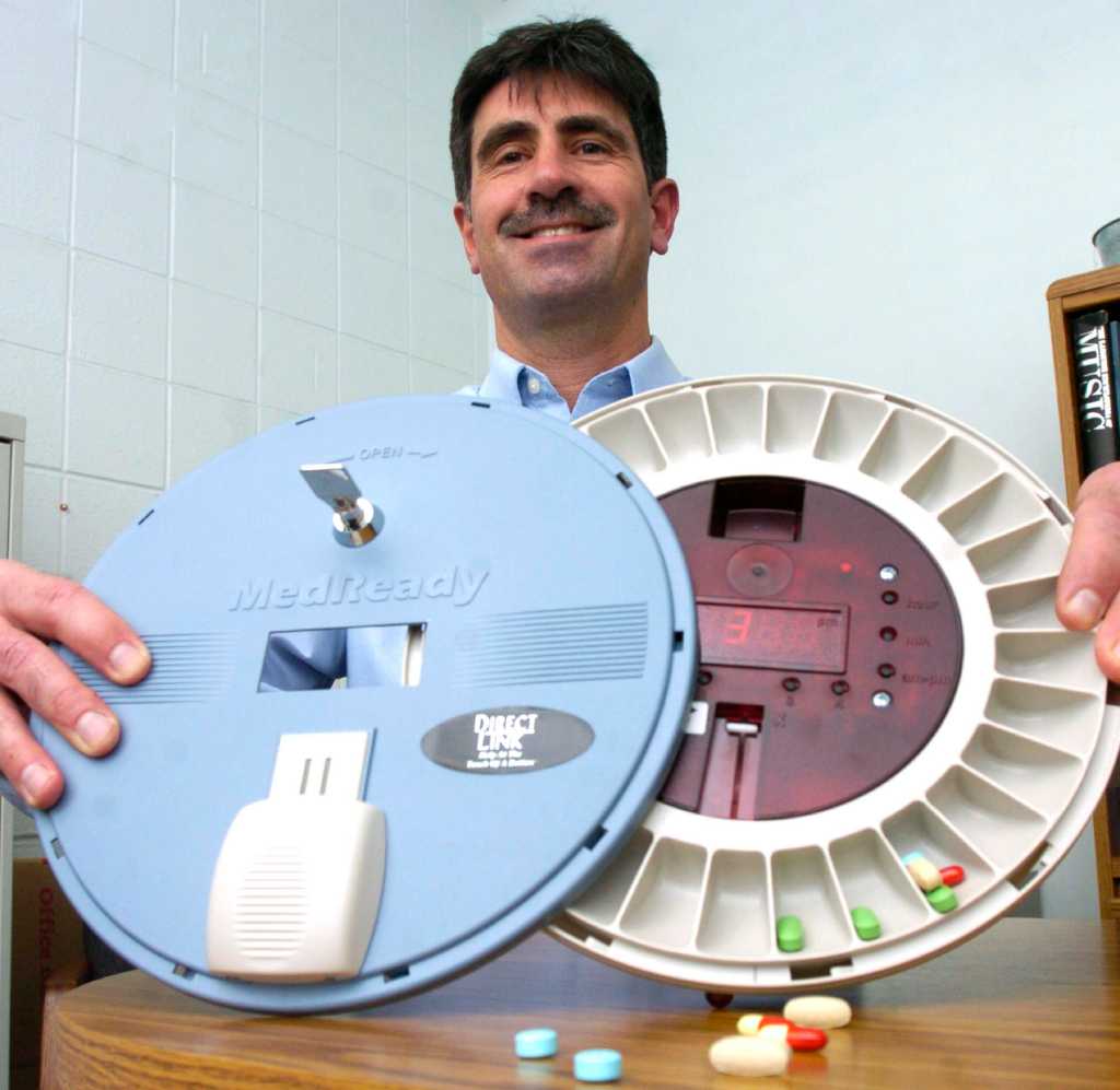Automated medication dispenser puts Newtown woman at ease