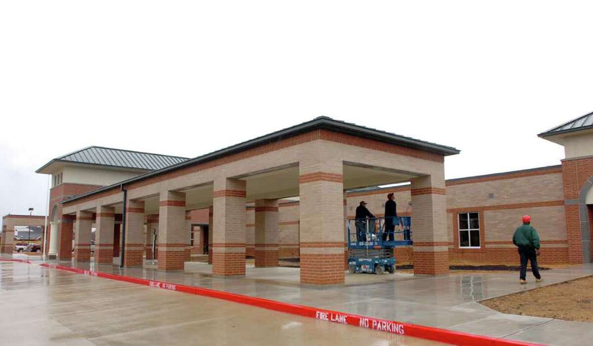 Teachers get new classrooms ready for school on Monday