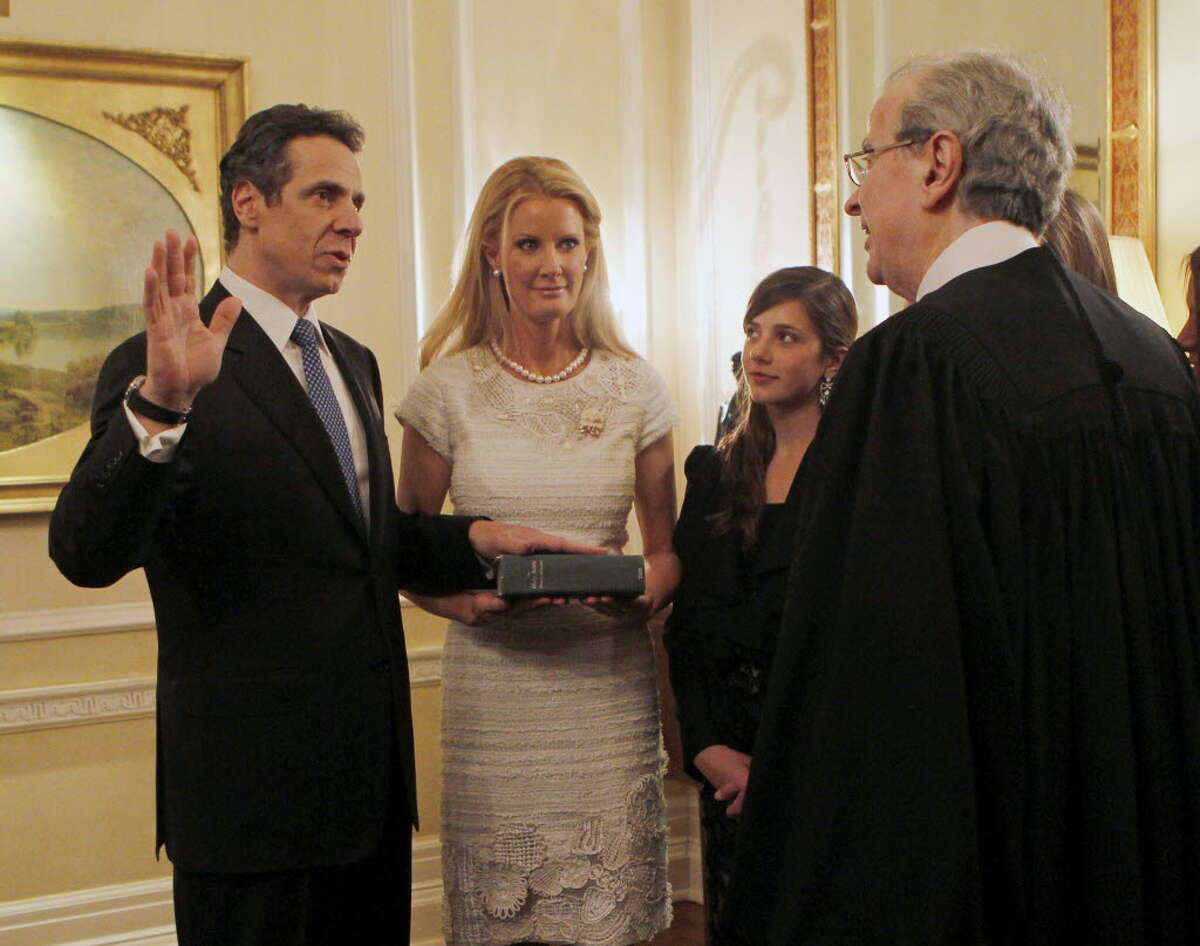 In Photos: Cuomo takes the oath