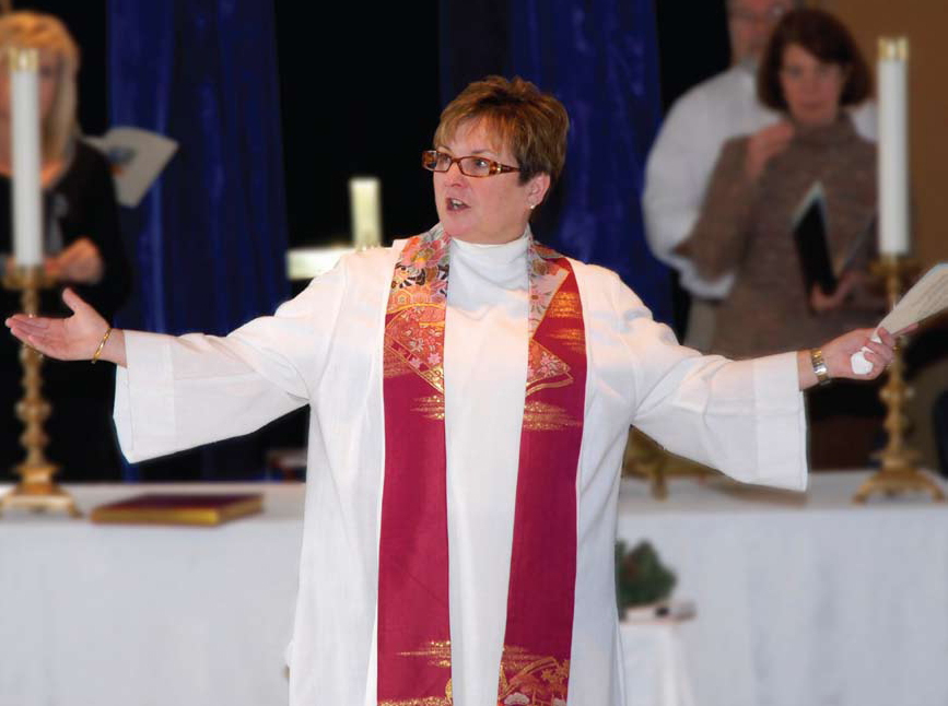 First woman to be installed as rector of St. Paul's Church in Fairfield