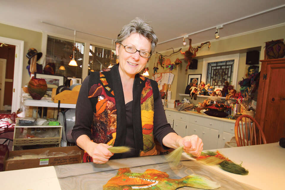 Life @ Home: Sharon Costello and her fiber optics