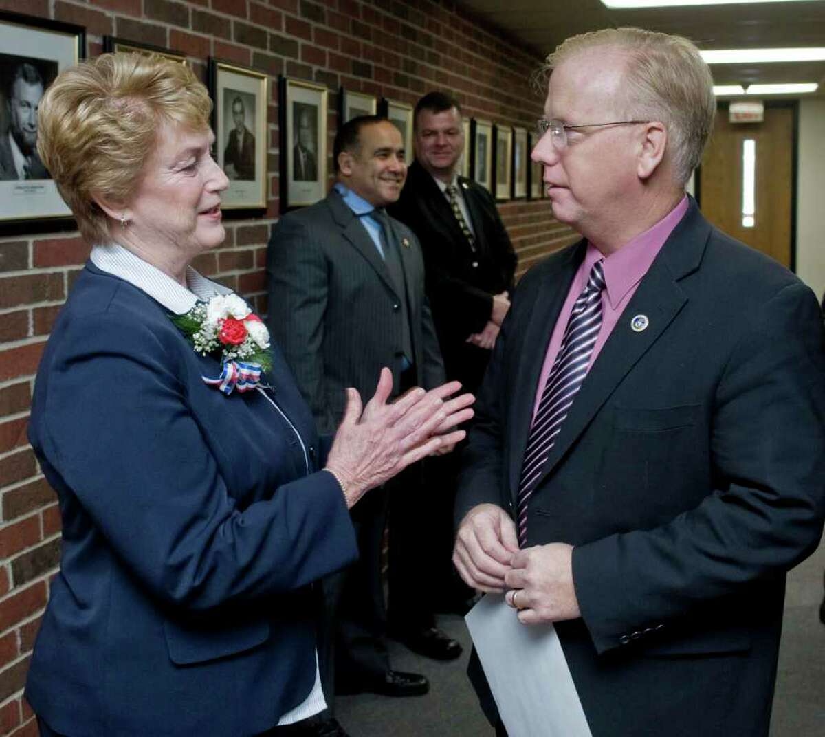 Danbury Probate Judge Dianne Yamin sworn in Monday by Gov. Rell