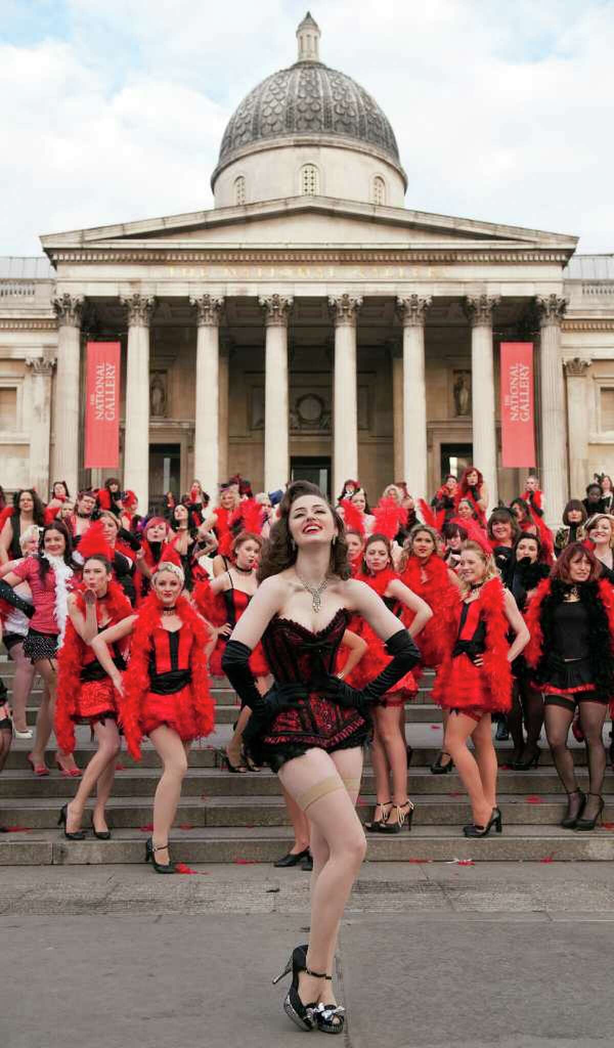 World's largest burlesque dance