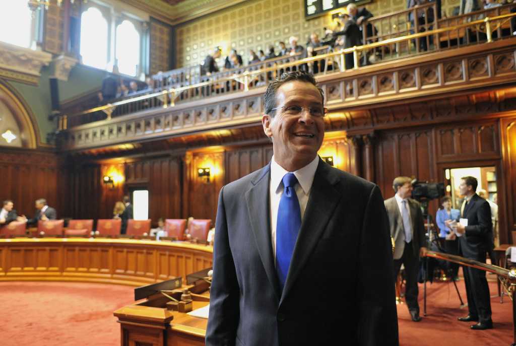 Malloy takes oath as governor