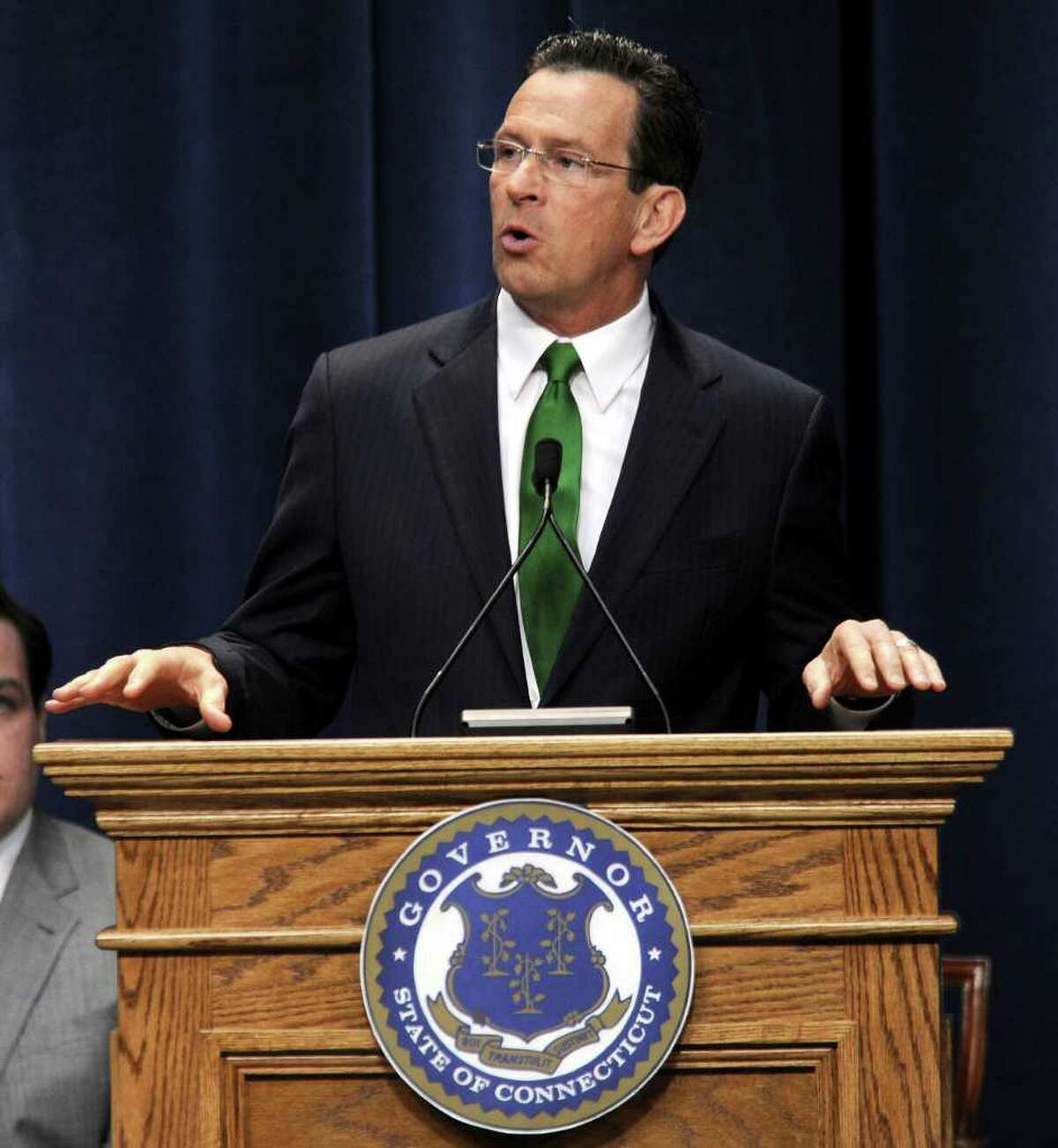 Malloy takes oath as governor at 'crossroads of crisis and opportunity'