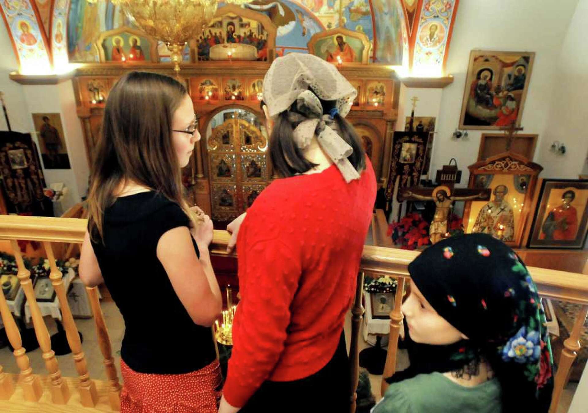 Photos: Russian Orthodox Christmas Eve